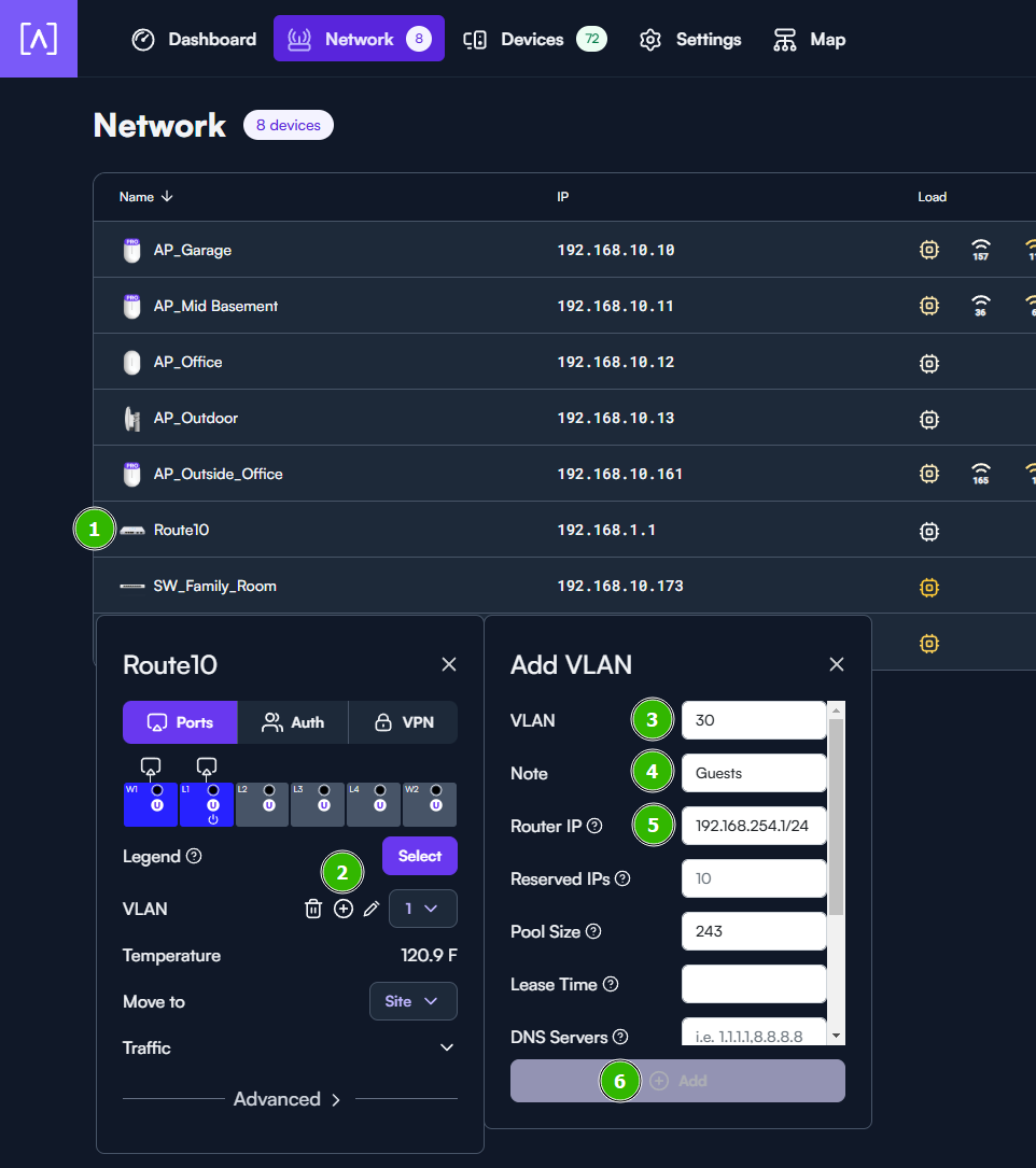 Configuring VLANs – Alta Labs